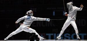 Glosario de esgrima: touche, fleche, setback y más