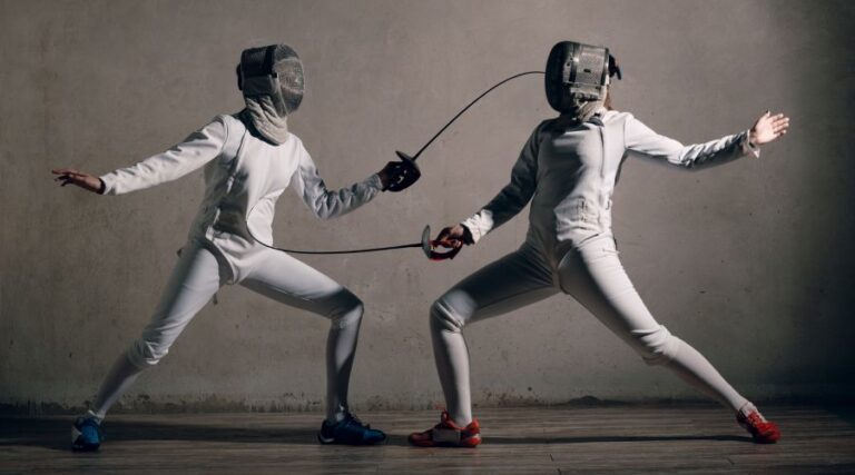 Fencing glossary: touche, fleche, setback and more